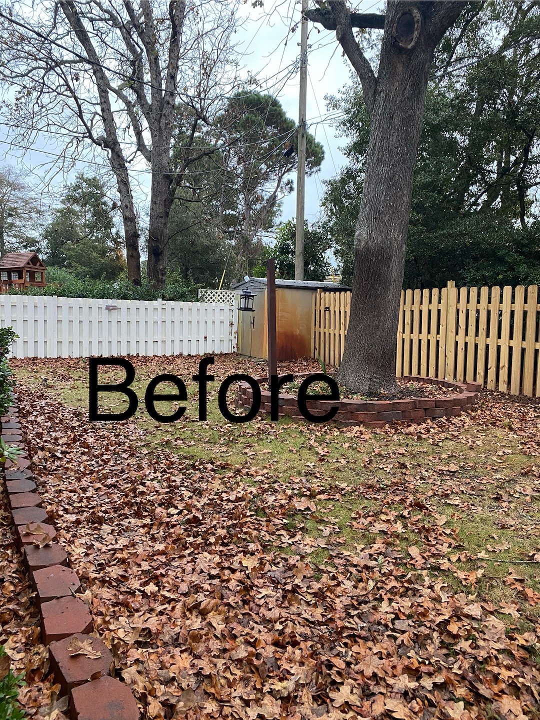 Leaf Cleanup Project Myrtle Beach, SC